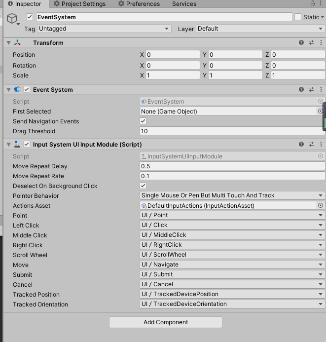 Unity知识记录--Input System（6）--关于UI各种响应失效的问题 - 哔哩哔哩