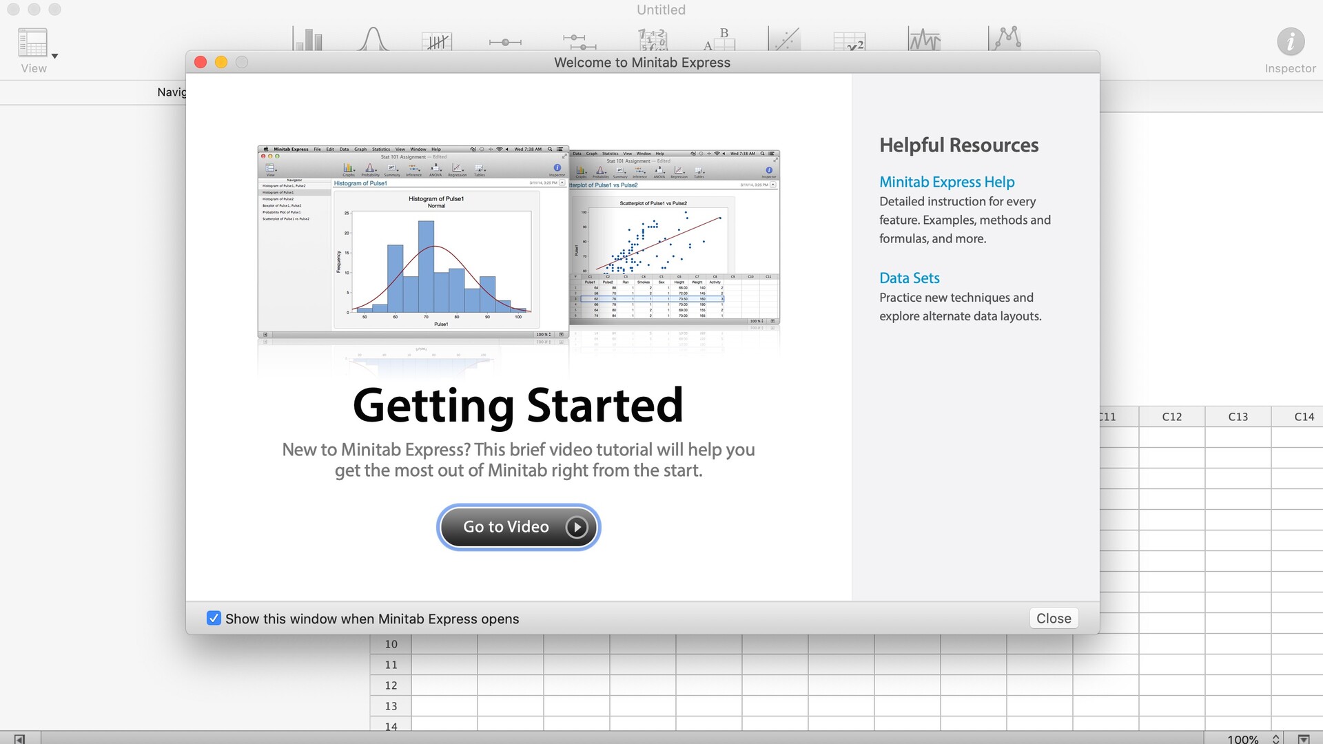 Minitab Express Mac Mac数据分析统计软件 哔哩哔哩