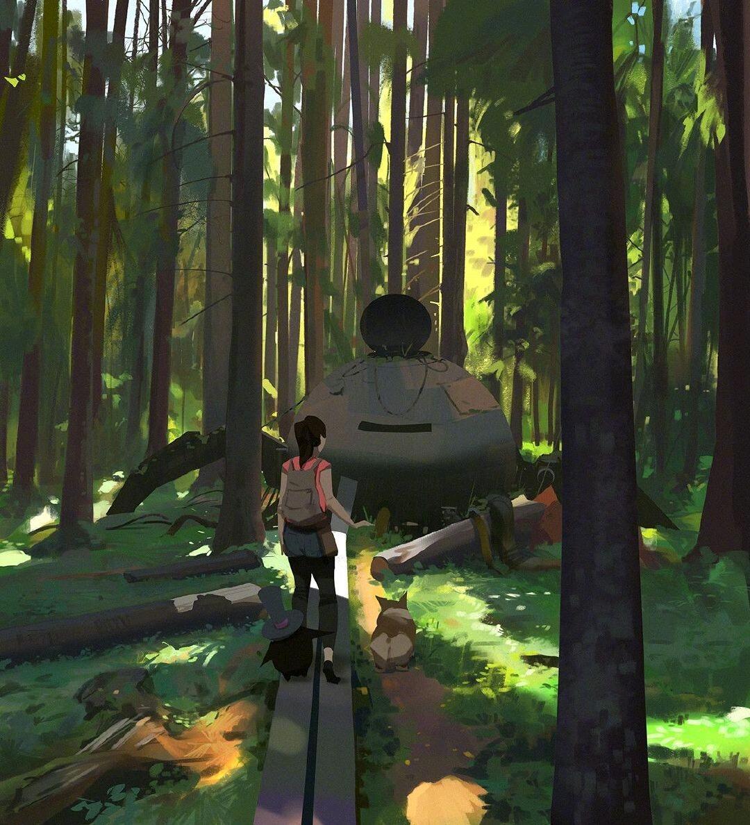 【画师分享】Atey Ghailan - 哔哩哔哩