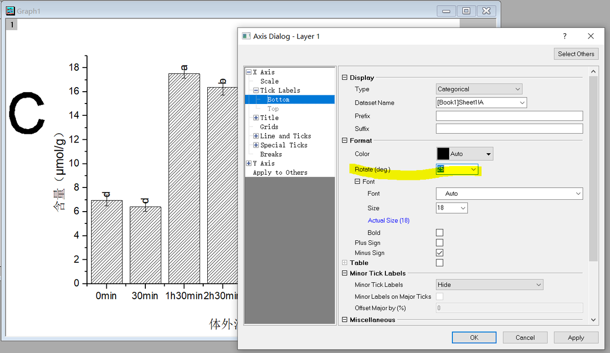 origin9.1做直方图 - 哔哩哔哩
