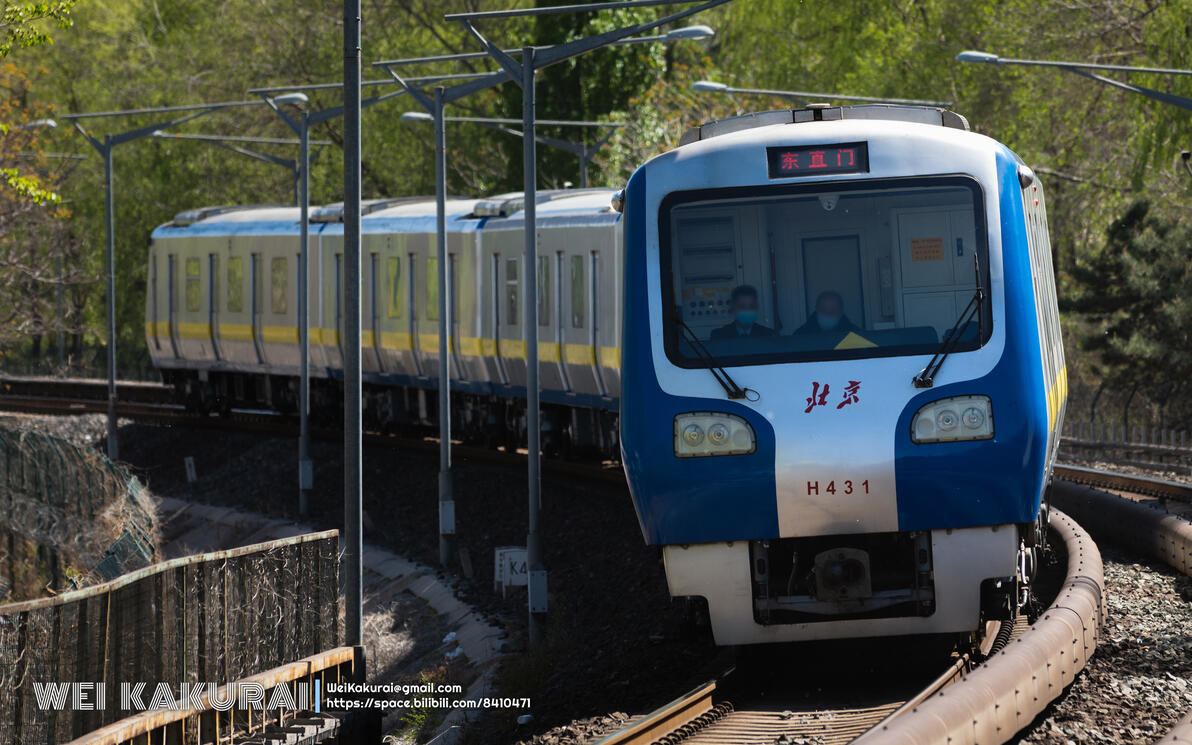 【北京地铁】13号线56组DKZ5/DKZ6型电动客车组(H401~H456)照片全集 - 哔哩哔哩