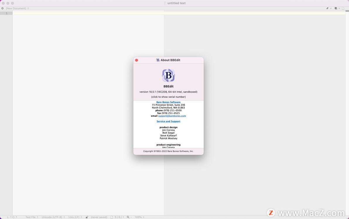 BBEdit Mac(专业HTML文本编辑器)14.5.1 - 哔哩哔哩