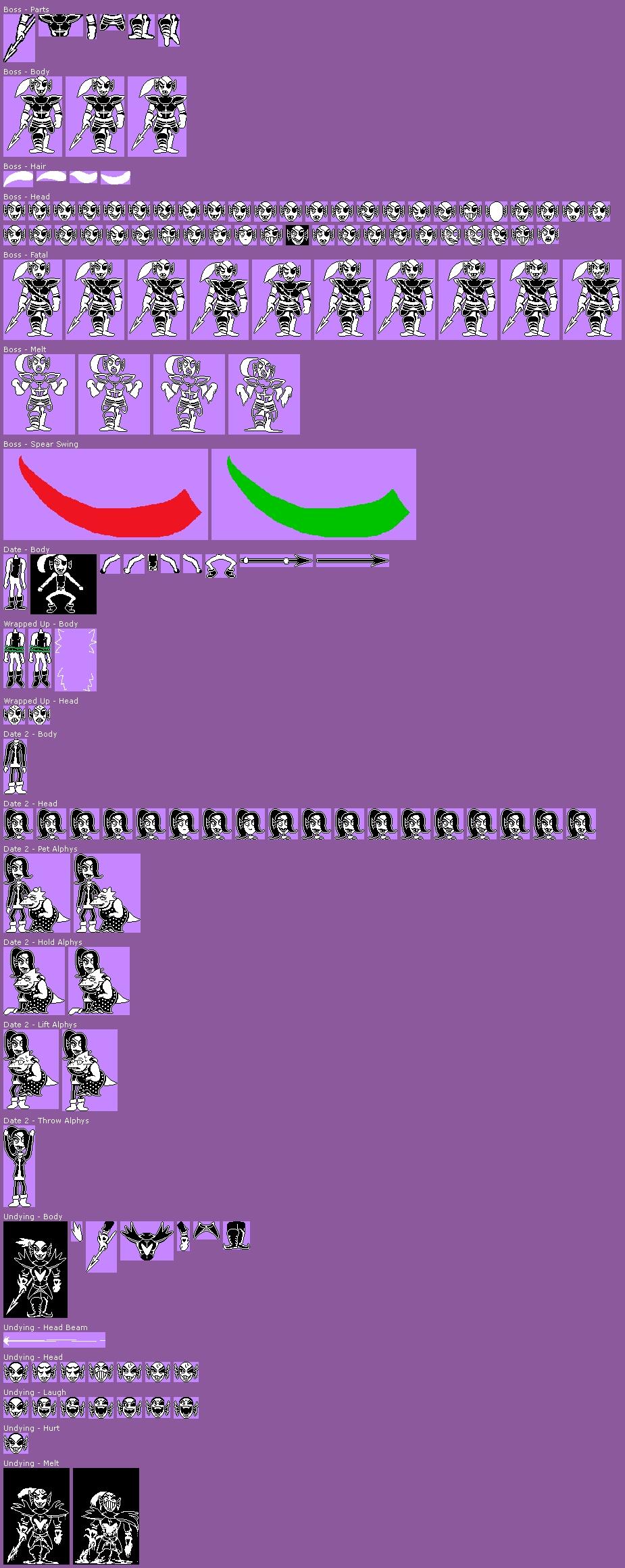 undertale像素素材（1） - 哔哩哔哩