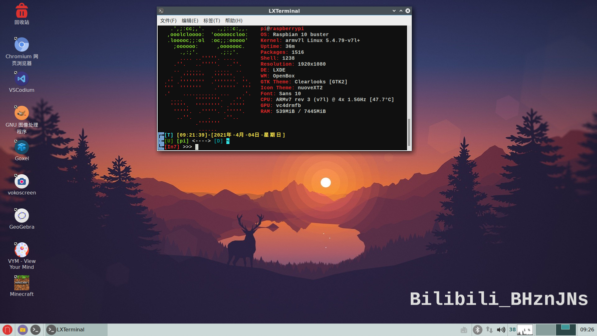 Linux LXDE 美化 指南 (raspberry pi os 美化) - 哔哩哔哩