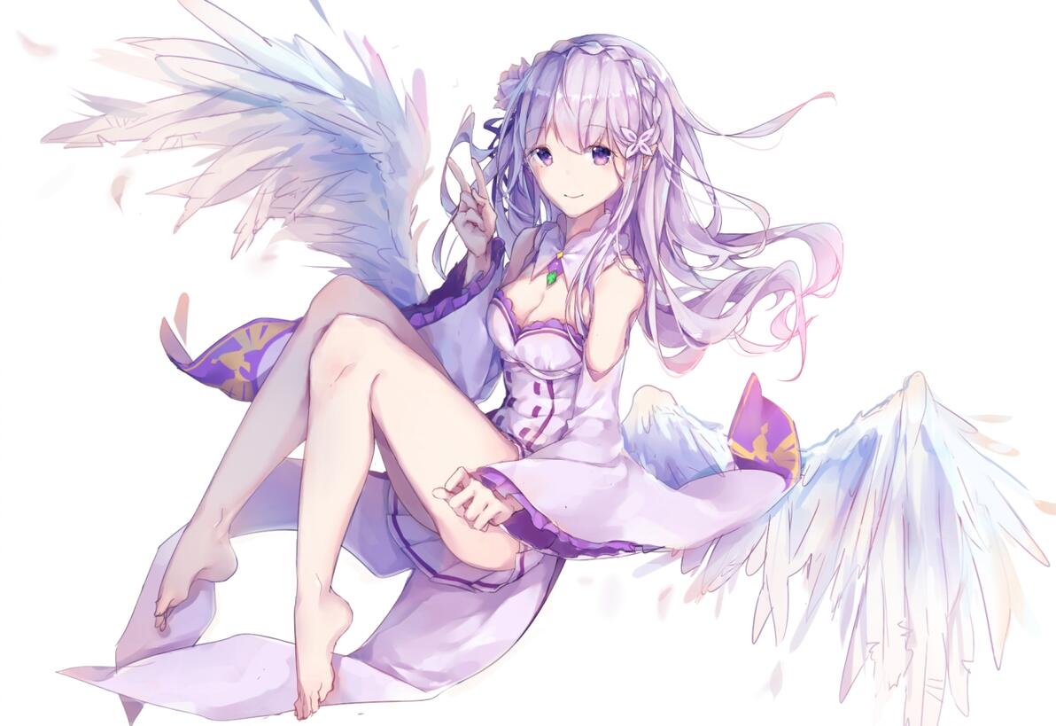 re0 从零开始的异世界 艾米莉亚 游走美图 - 哔哩哔哩