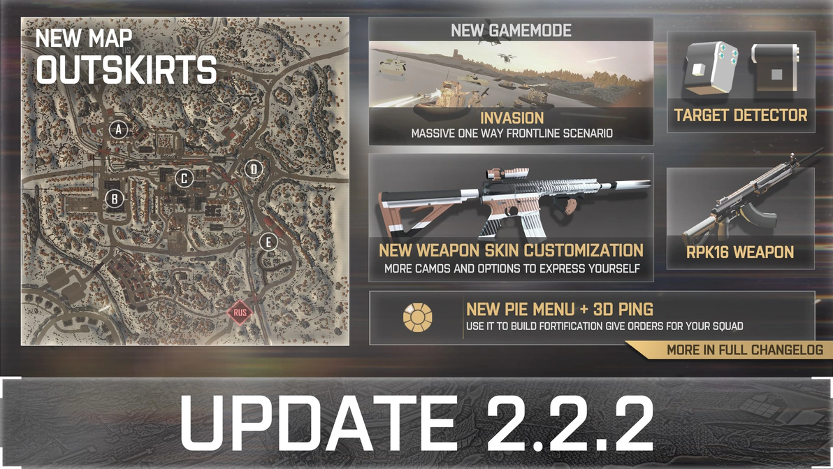 《Battlebit Remastered 》v2.2.2更新公告 - 哔哩哔哩