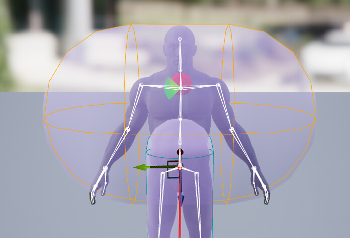 Unreal Physics Asset的缩放问题 - 哔哩哔哩
