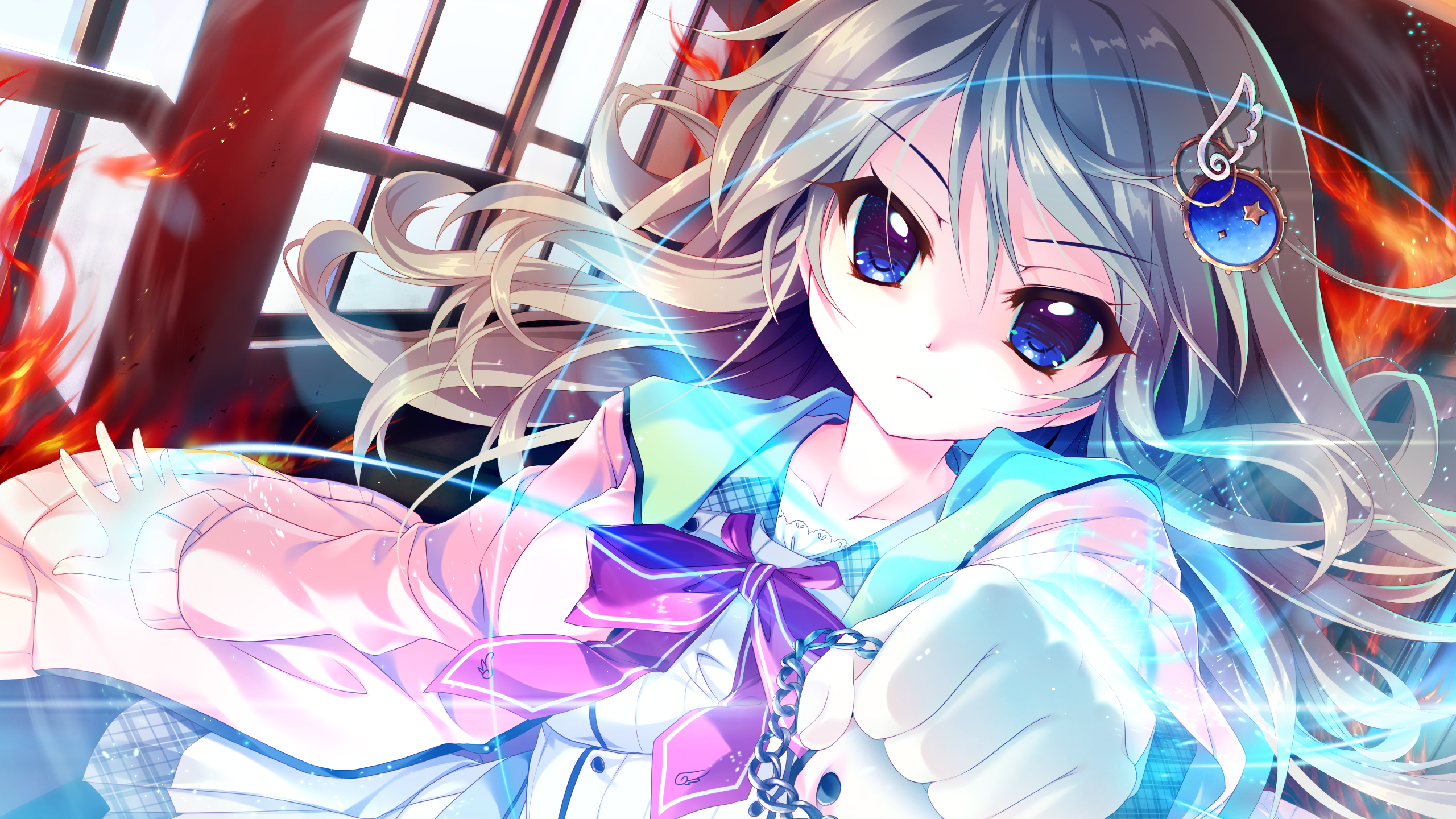 [游戏CG] gal——9-nine-系列第三部《9-nine-春色春恋春之风》 - 哔哩哔哩