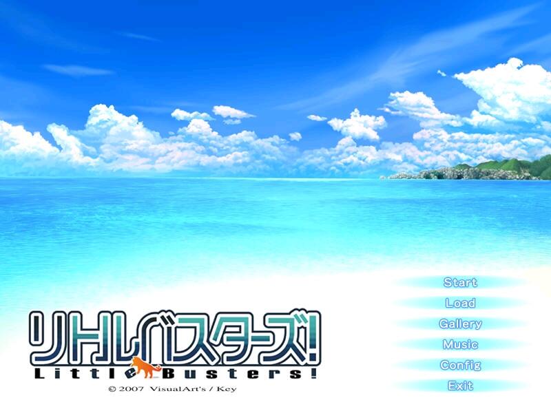 [KEY]Little Busters! (小小克星)游戏[cg上] - 哔哩哔哩