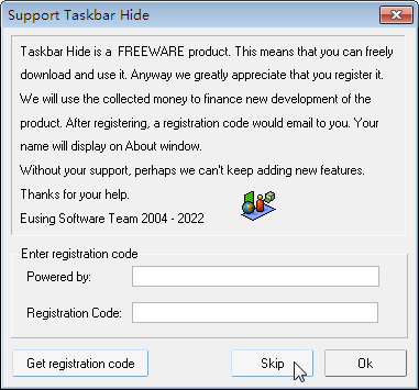 Windows下的隐藏进程窗口、隐藏托盘图标工具：WinHide、Taskbar Hide、HideTrayIcon - 哔哩哔哩