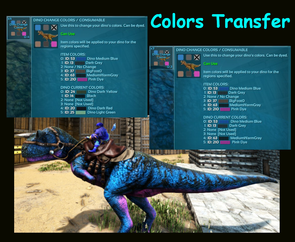 全面生物编辑MOD——Upgrade My Dino物品功能介绍及代码翻译 - 哔哩哔哩