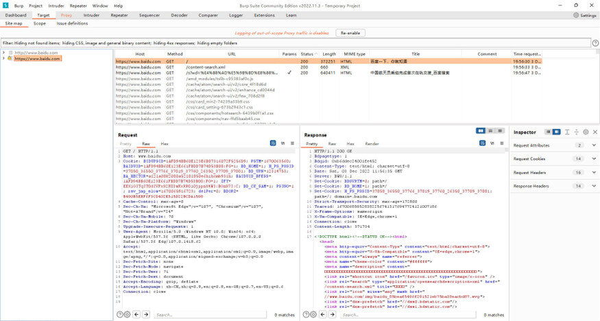 Burp Suite Community简单入门 - 哔哩哔哩