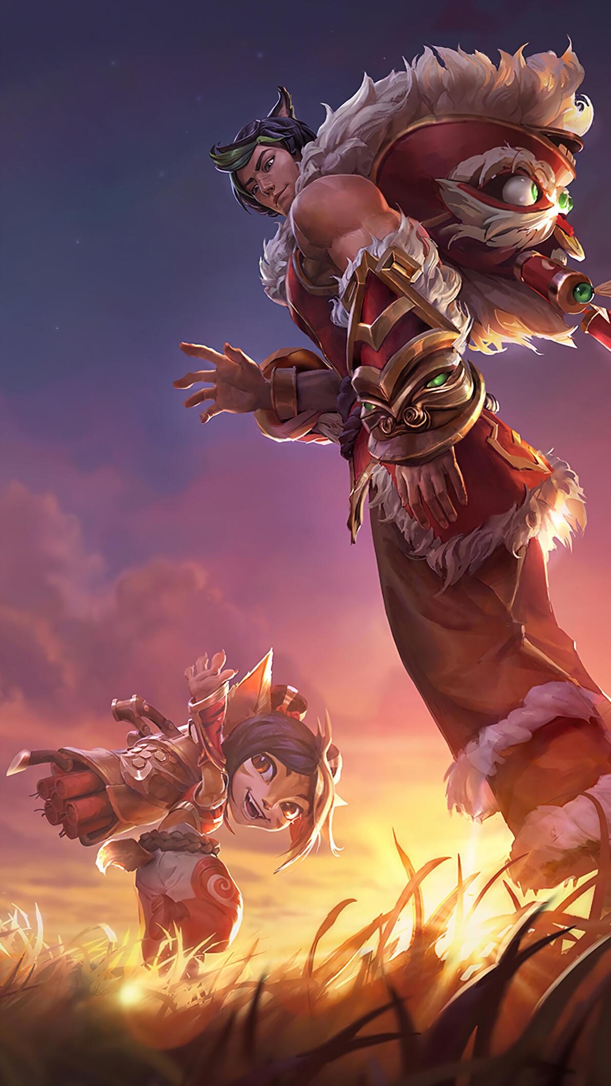 英雄联盟 | 腕豪 瑟提（Sett）| 4K 8K 电脑壁纸 手机壁纸 - 哔哩哔哩