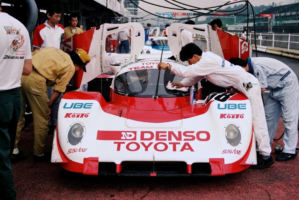 丰田“最后”的涡轮C组赛车91C-V：旧规下的国内霸者 - 哔哩哔哩