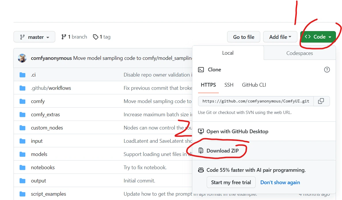 win环境下AMD GPU运行ComfyUI跑图的方法（directml） - 哔哩哔哩
