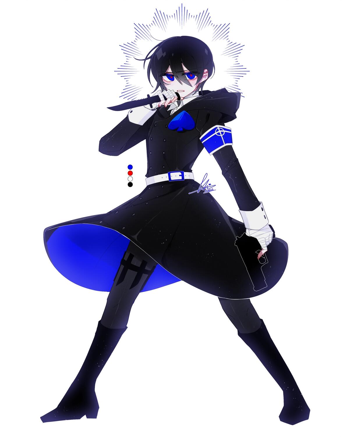 浅搬一下nueul老师的oc设定【️️D】 - 哔哩哔哩