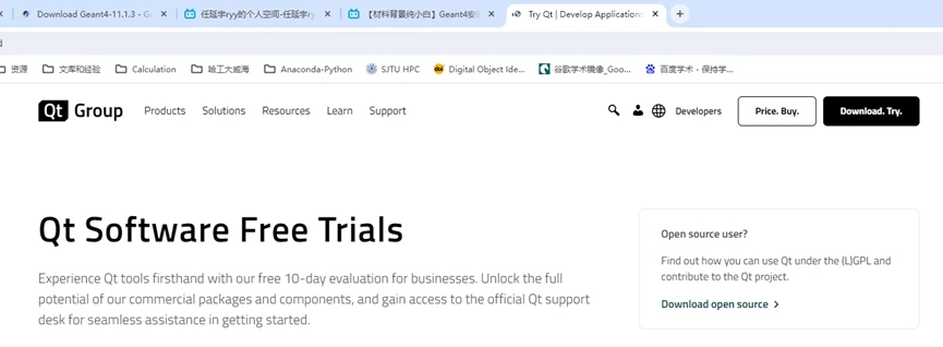 虚拟机Ubuntu22.04自动和手动安装qt可视化平台的方法以及常见问题的处理，使用gean4前 - 哔哩哔哩