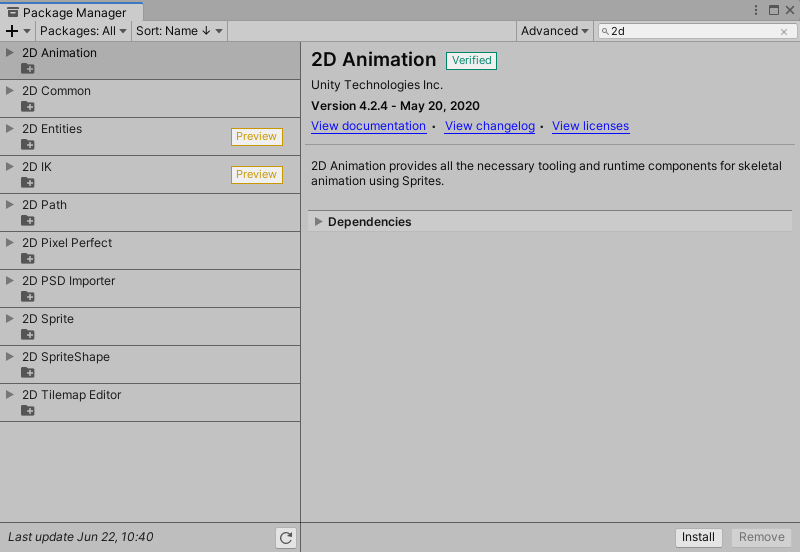 Unity2020.1新功能探路：2D&设计师工具相关更新 - 哔哩哔哩