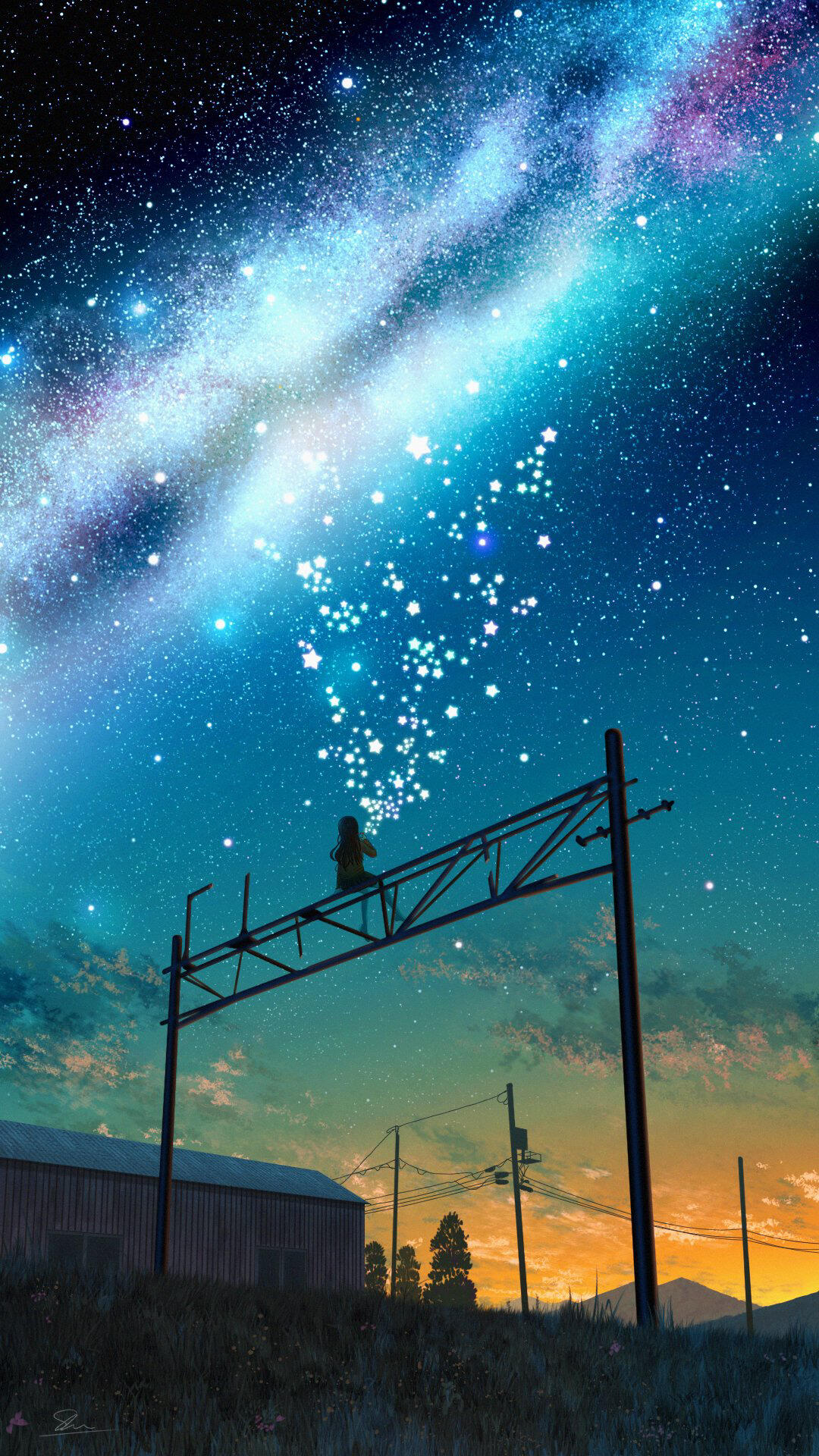 「画师推荐」周憂｜手机壁纸＆电脑壁纸Vol.1(情景画集) - 动人心弦的情景画家 - 哔哩哔哩