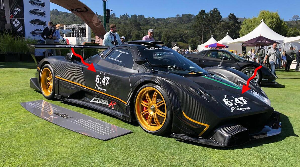 详解4000万Zonda R，国内唯一，可合法上路，车身印国旗带车主名 - 哔哩哔哩