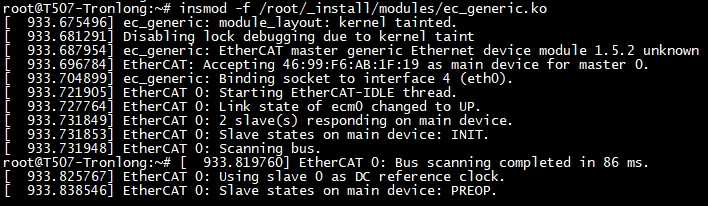 基于全志T507-H的Linux-RT + Igh EtherCAT主站案例分享 - 哔哩哔哩