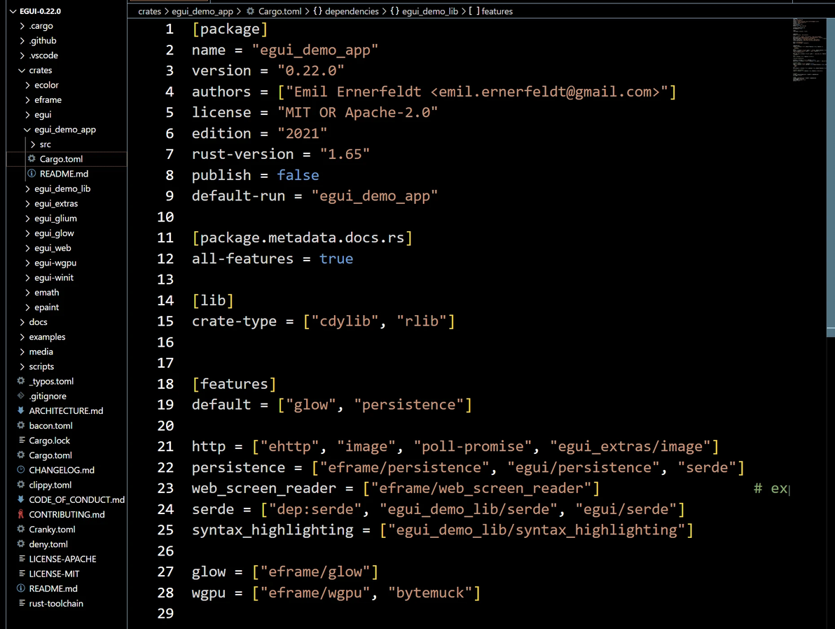 rust：egui框架替换字体让它支持中文输入 - 哔哩哔哩