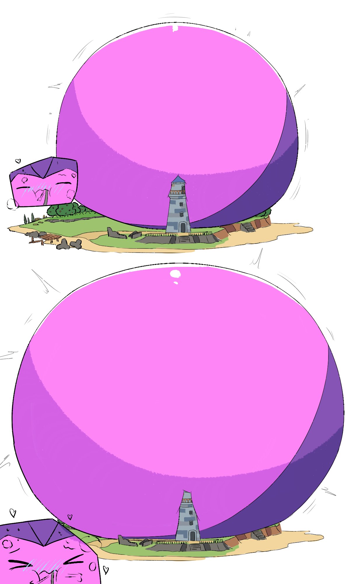 inflation 漫画 - inflated Poipole - 哔哩哔哩