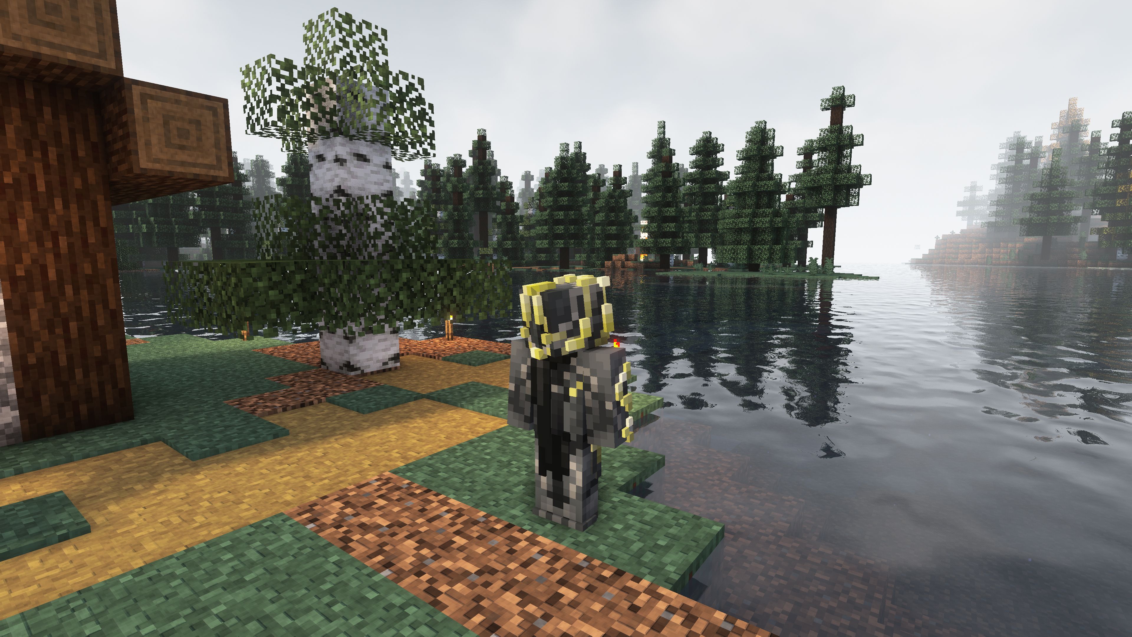 [Minecraft×Warframe]皮肤制作-黑咖喱Excalibur Umbra - 哔哩哔哩