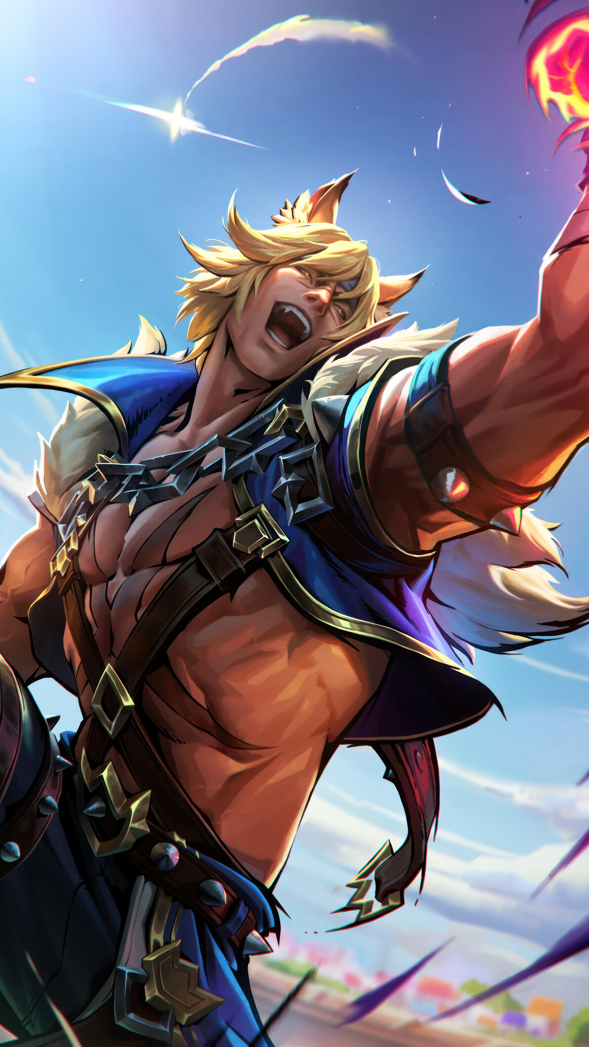 英雄联盟 | 腕豪 瑟提（Sett）| 4K 8K 电脑壁纸 手机壁纸 - 哔哩哔哩