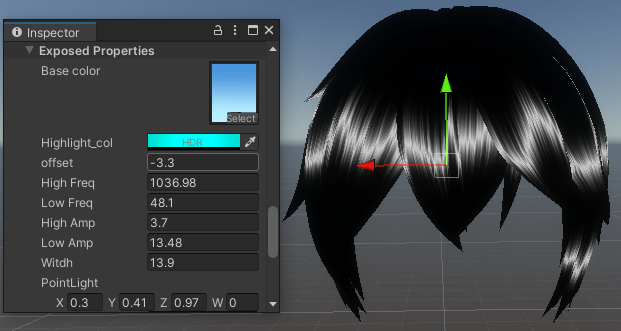 Unity Shader Graph各向异性头发高光 - 哔哩哔哩