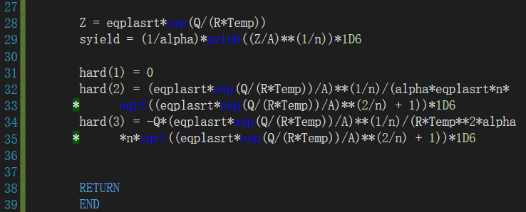 搞定所有的塑性本构-abaqus硬化子程序UHARD教学 - 哔哩哔哩
