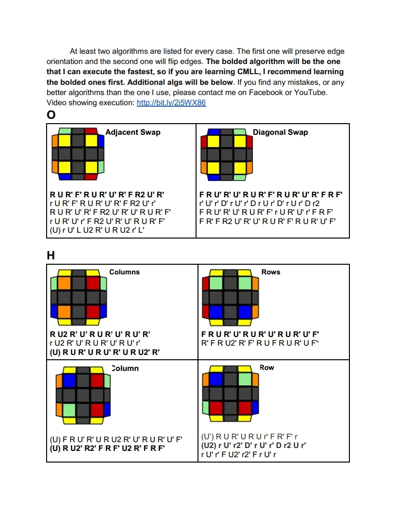 Roux method Guide——CMLL - 哔哩哔哩