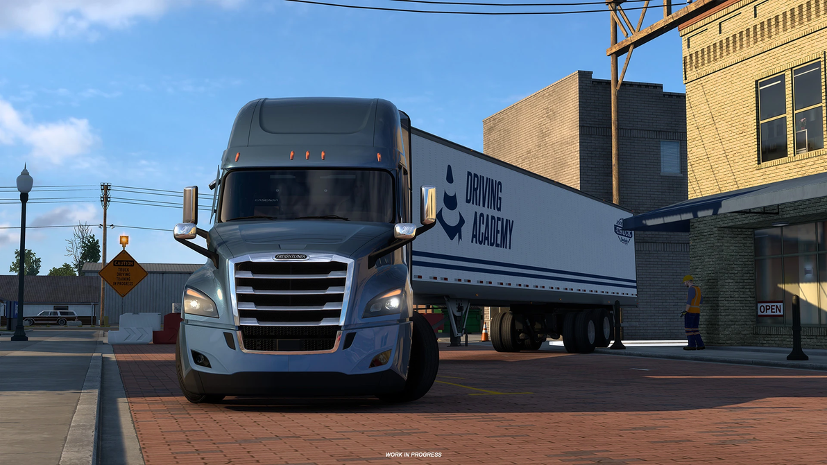 ETS2/ATS——1.52 更新：驾驶学院 - 哔哩哔哩