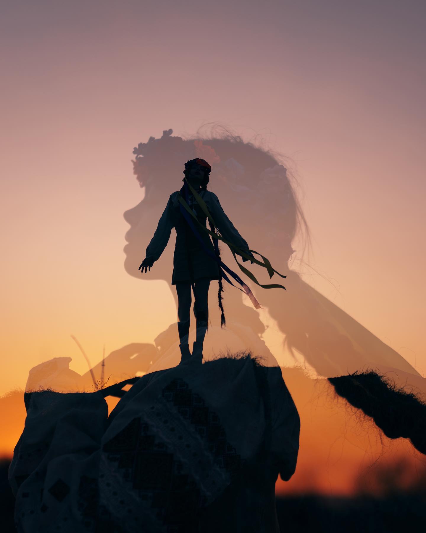 摄影师Masha Raymers顶级多重曝光人像摄影作品欣赏图片高清版本 - 哔哩哔哩