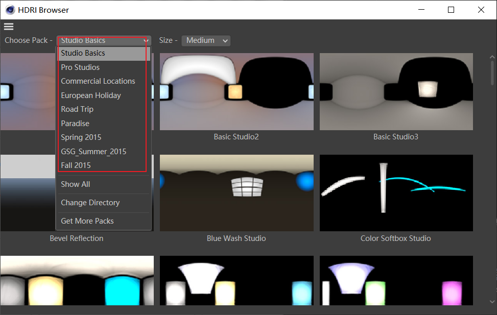 C4D OC渲染/灰猩猩GSG HDRI Studio灯光预设/HDRI Browser/HDRI Link（附下载连接） - 哔哩哔哩