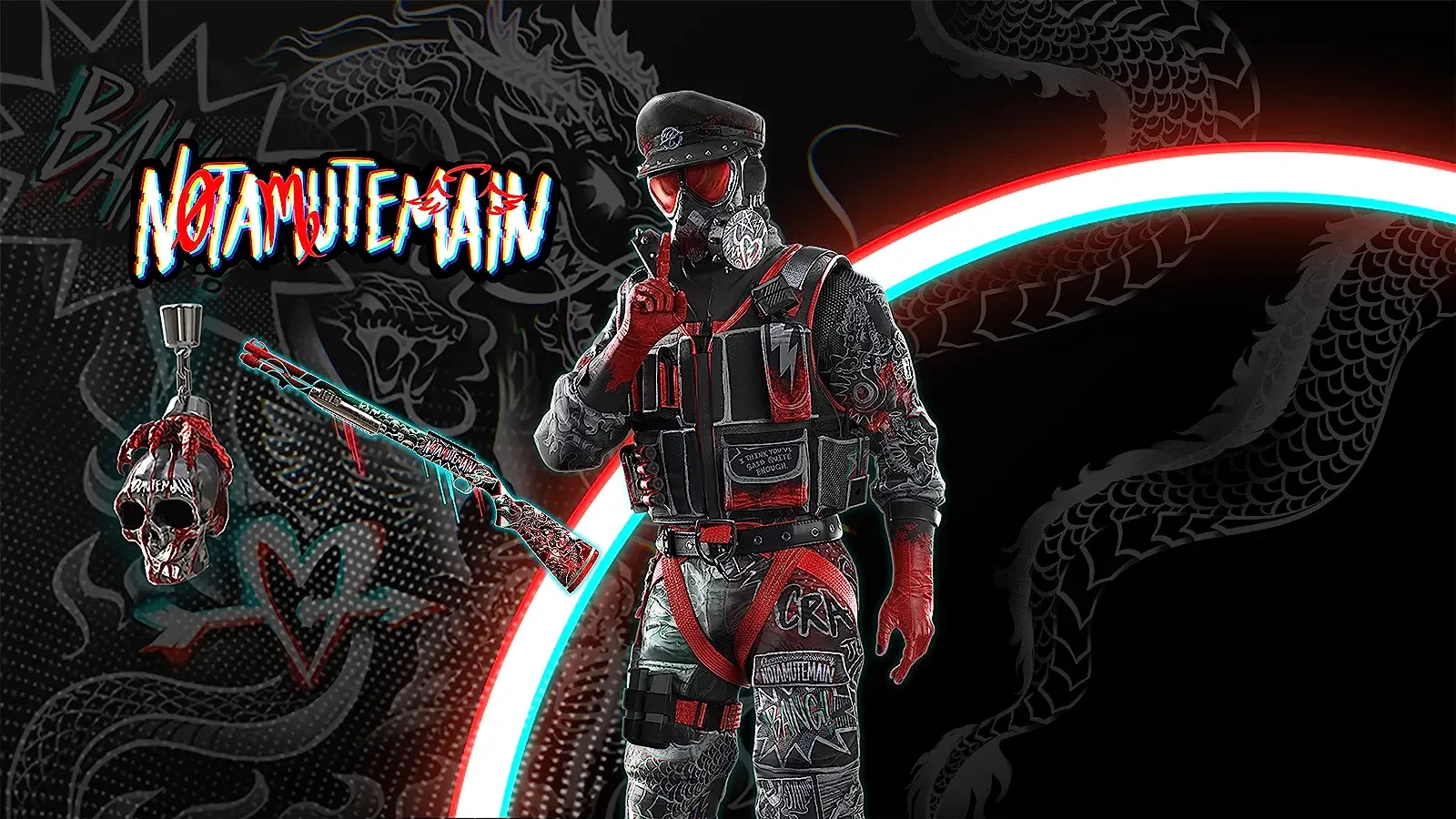 【R6S】第8年第2季社群艺术家同捆计划：NOTAMUTEMAIN - 哔哩哔哩