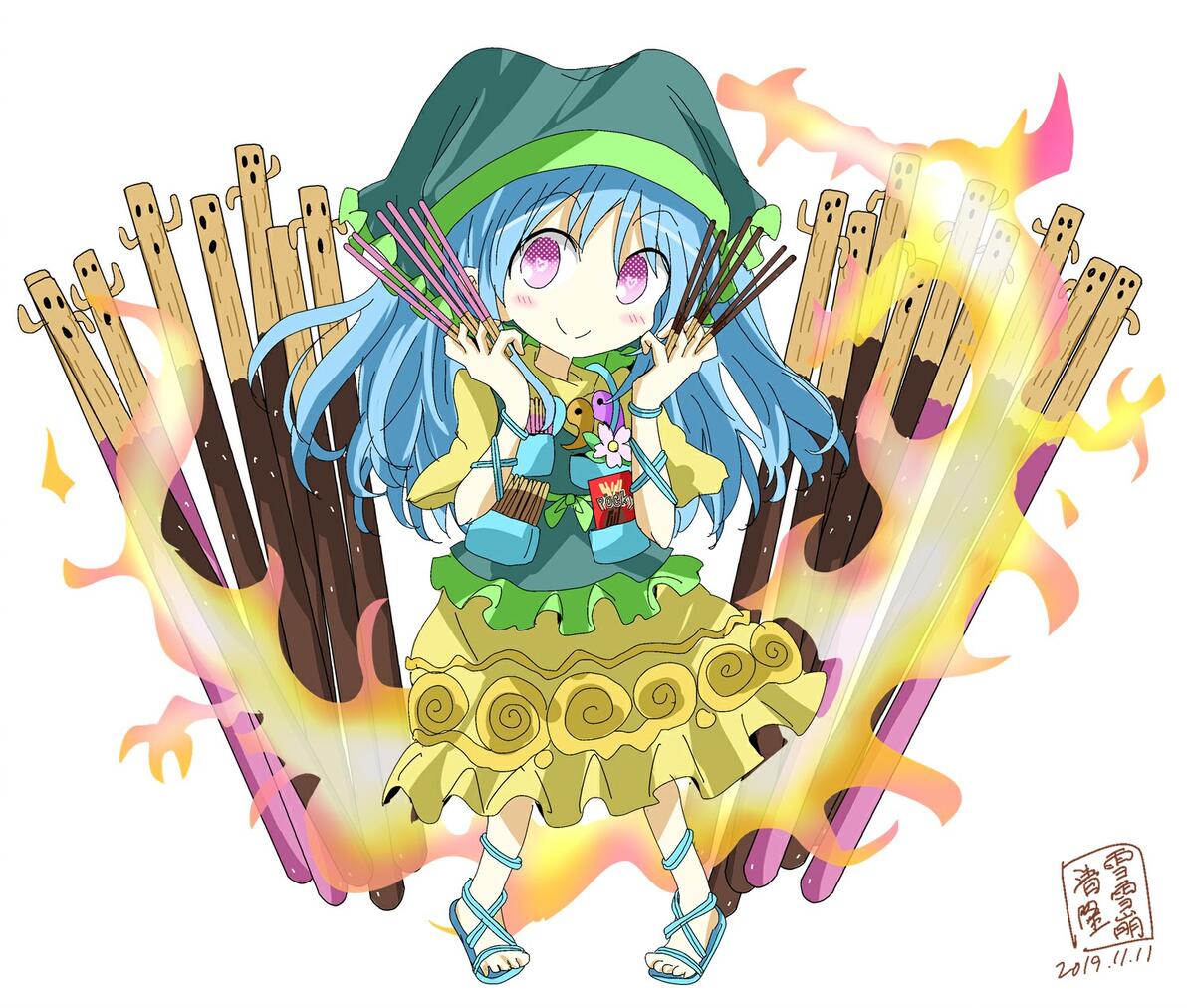 孤立无援造就的造形神P2——埴安神袿姬（70P） - 哔哩哔哩