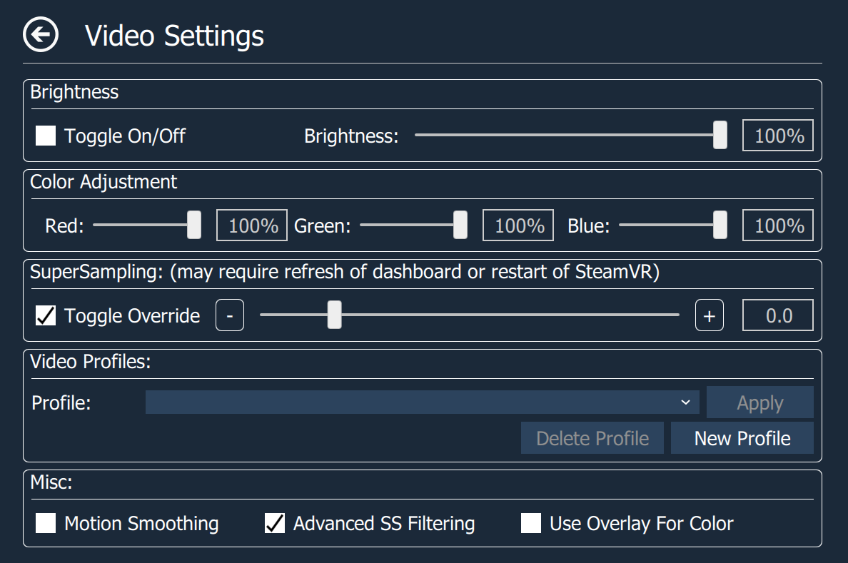 【全网首发】OVR Advanced Settings v5.50翻译&使用教程 含SlimeVR重置映射(图文版) - 哔哩哔哩