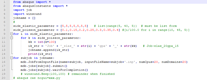 两种abaqus运行inp文件的noGUI方法 - 哔哩哔哩