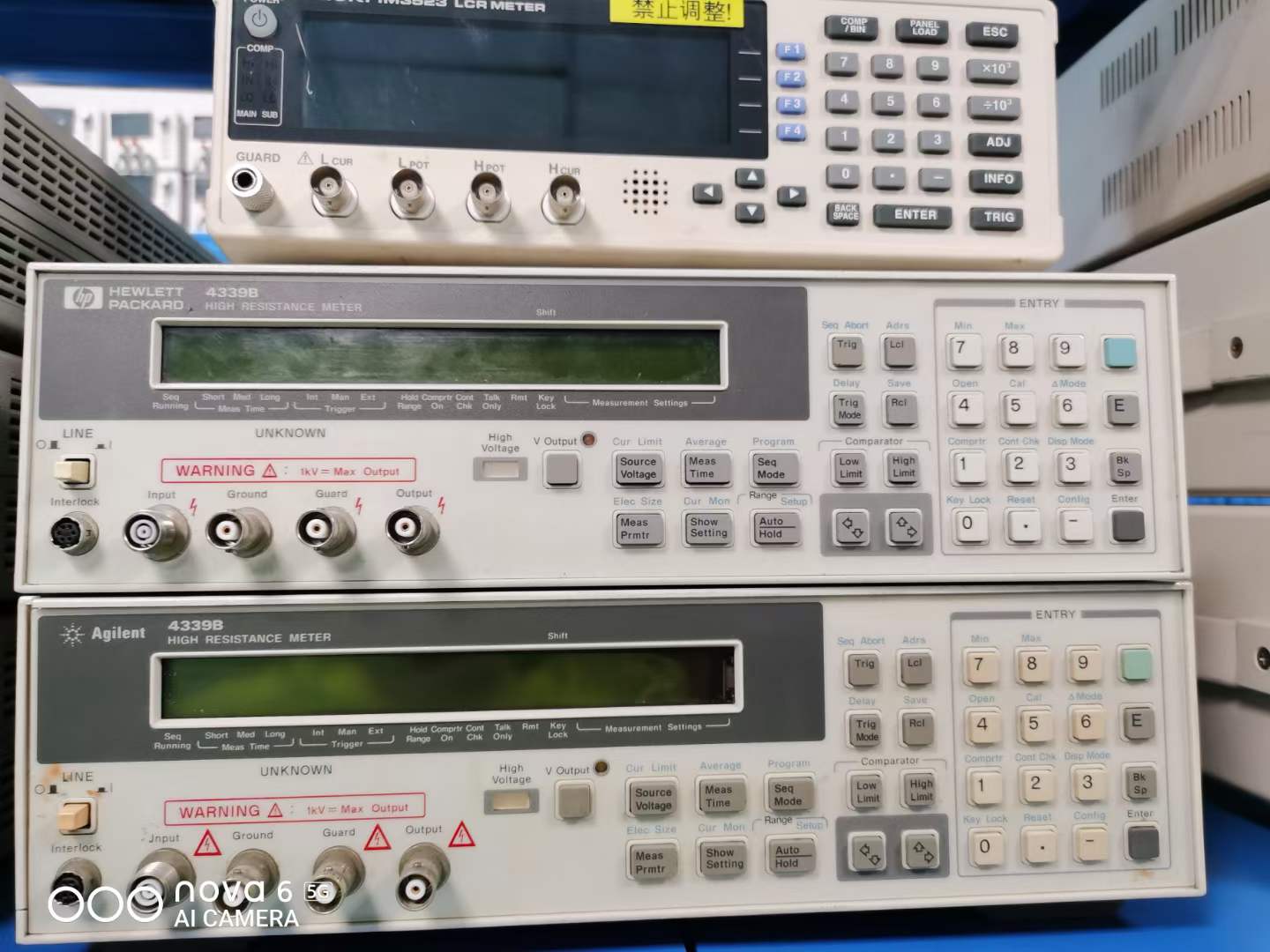 安捷伦4339B电桥LCR测试仪4349B - 哔哩哔哩