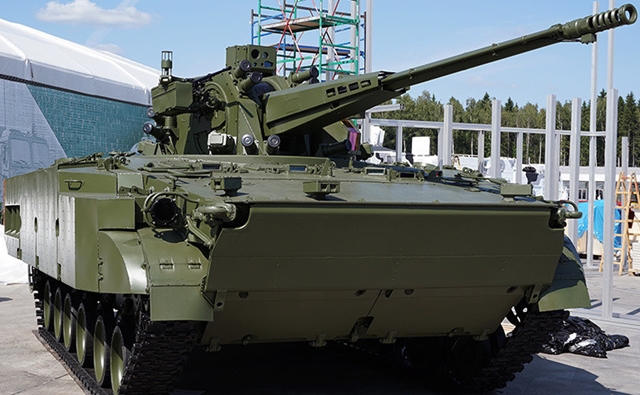 俄罗斯2S38实验自行防空炮，不知道这样的武器是否有发展价值 - 哔哩哔哩