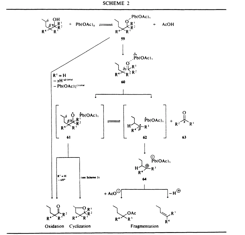 四乙酸铅Pb(OAc)4介导的有机反应-1 - 哔哩哔哩