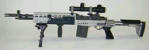 轻武器科普之M14EBR——吃鸡里的MK14原来是他! - 哔哩哔哩