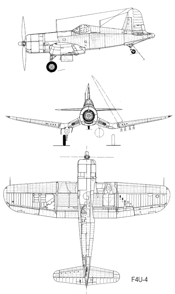 F4U海盗型号辨别（仅二战） - 哔哩哔哩