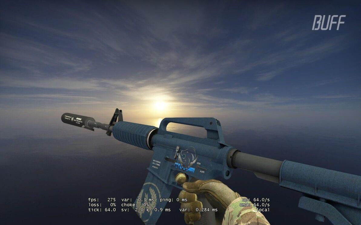 【CSGO饰品推荐】M4A1消音型，从入门到低中端的推荐 - 哔哩哔哩