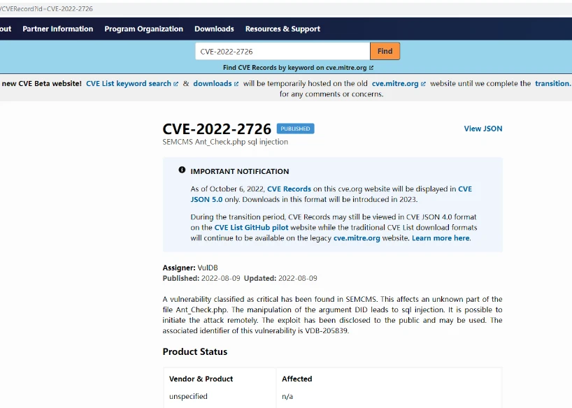 4位数CVE编号申请过程 - 哔哩哔哩