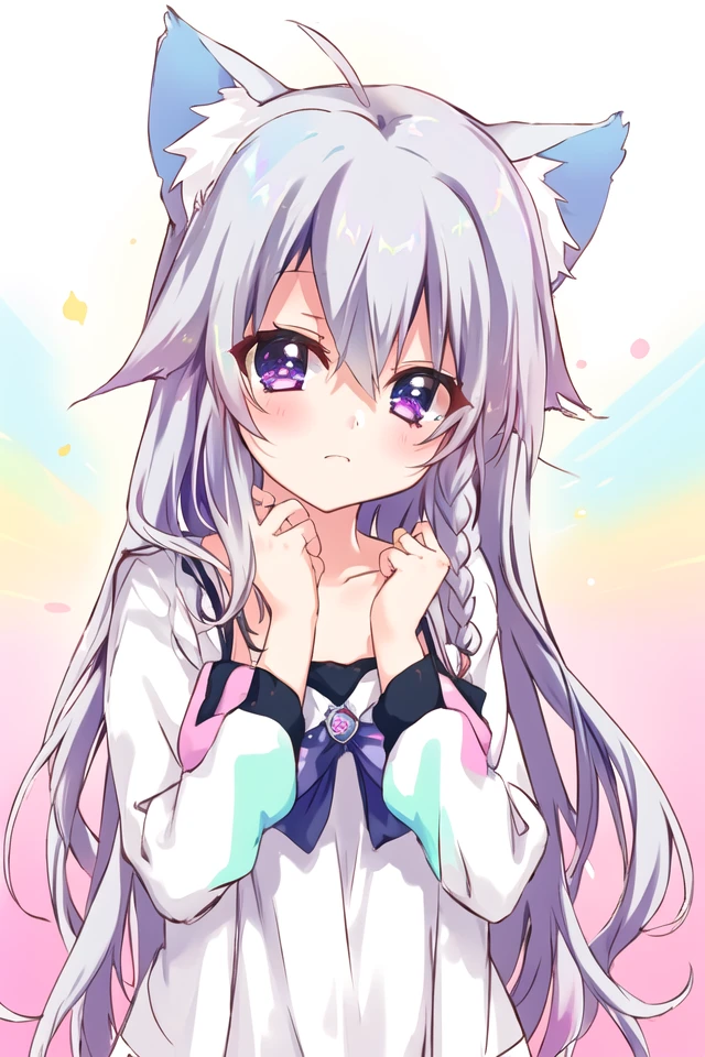 【ai绘图】【9 Nine】极致色彩（ 哔哩哔哩 
