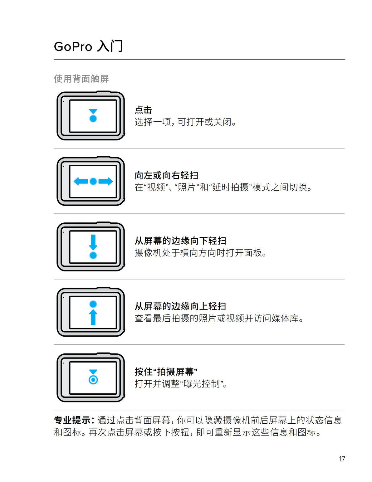 GoPro 10使用说明书 - 哔哩哔哩