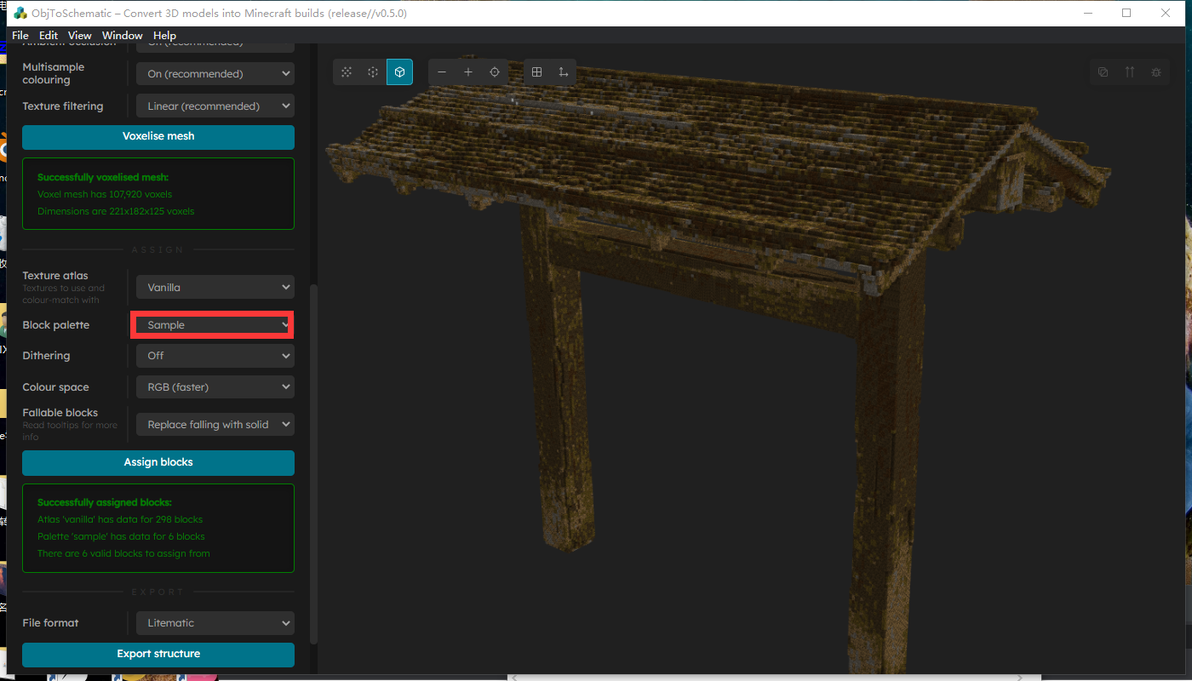 ObjToSchematic—将模型转换为Minecraft的可视化工具 - 哔哩哔哩