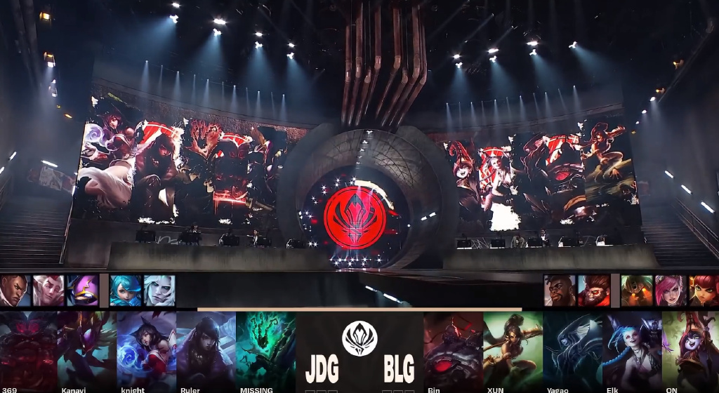 阿宾刚开局就牺牲了！BLG首战惨遭JDG碾压，官方发文称赞左手尺帝 - 哔哩哔哩